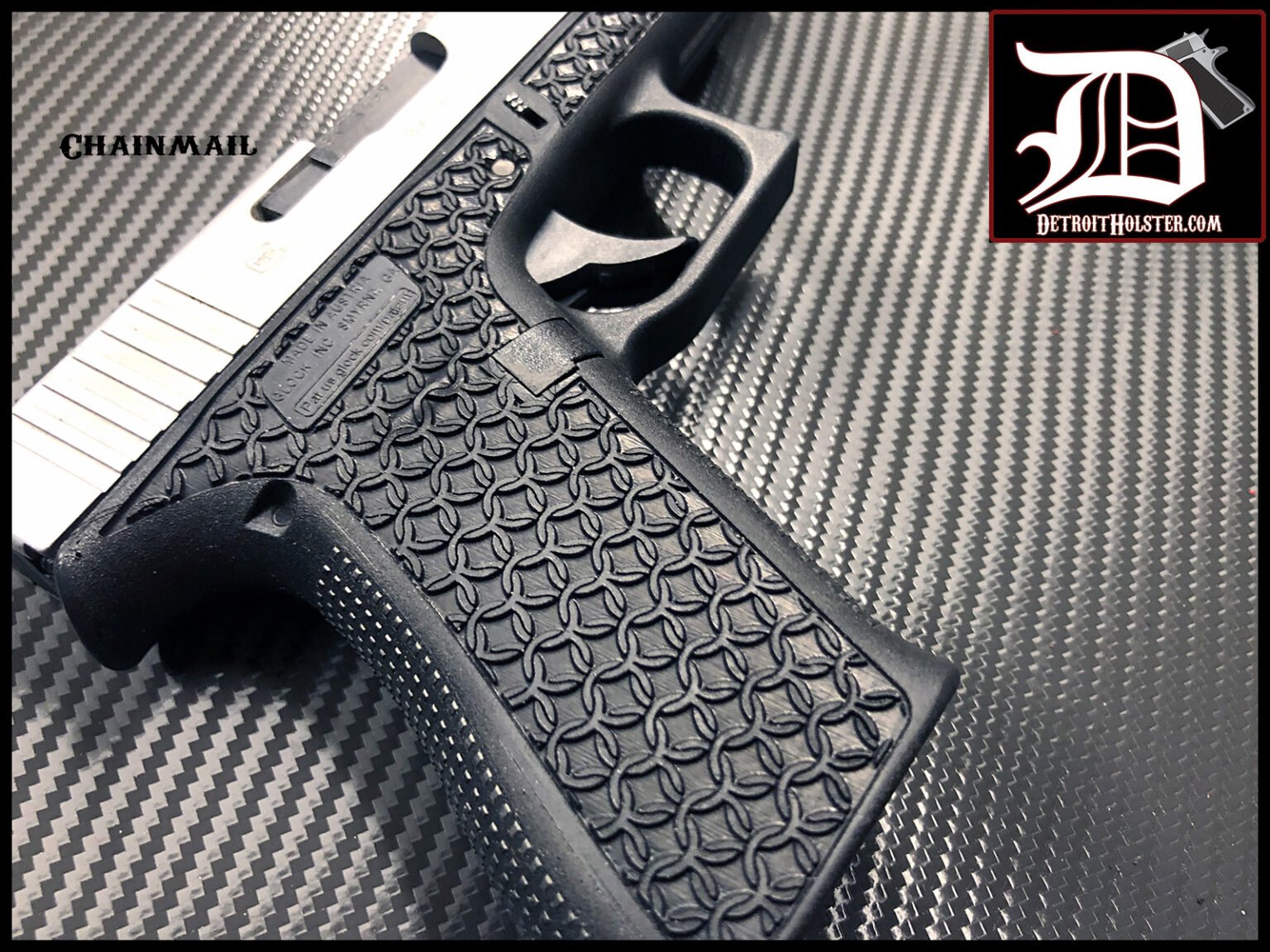GLOCK Frame Laser Engraving - Detroit Holster